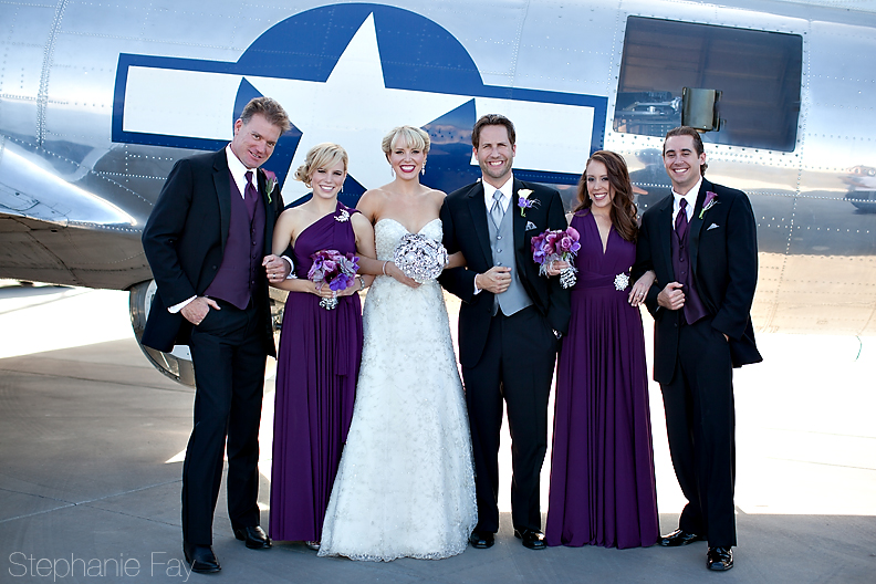 Airplane themed wedding : Annee + Scott - Scottsdale, Orange County ...