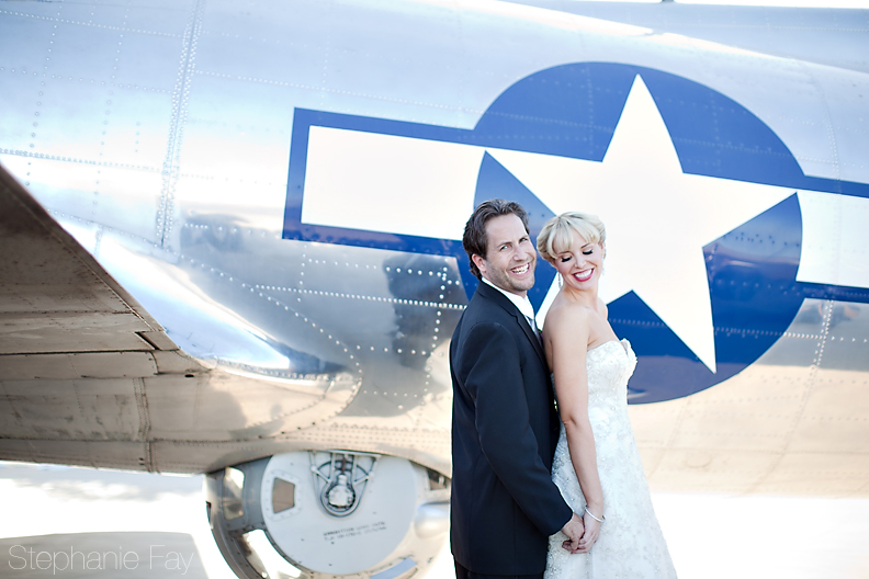 Airplane themed wedding : Annee + Scott - Scottsdale, Orange County ...
