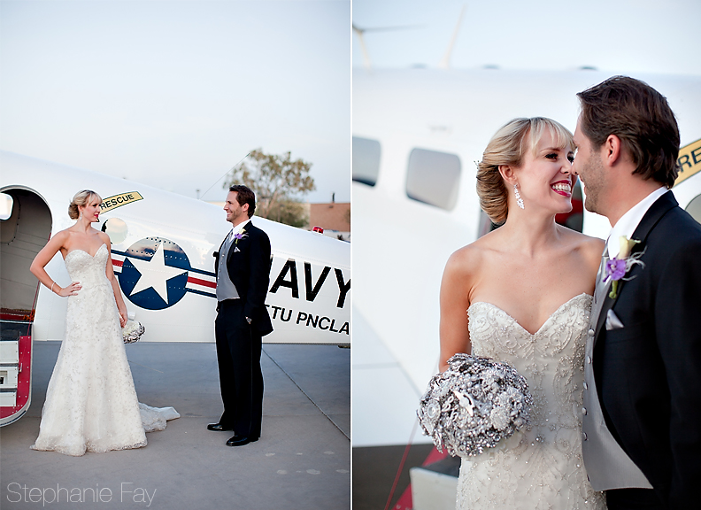 Airplane themed wedding : Annee + Scott - Scottsdale, Orange County ...