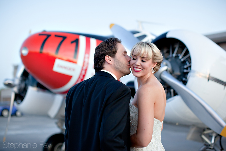 Airplane themed wedding : Annee + Scott - Scottsdale, Orange County ...